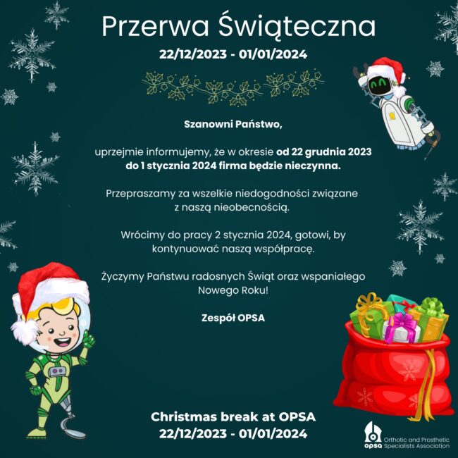 Protezy kończyn dolnych – OPSA